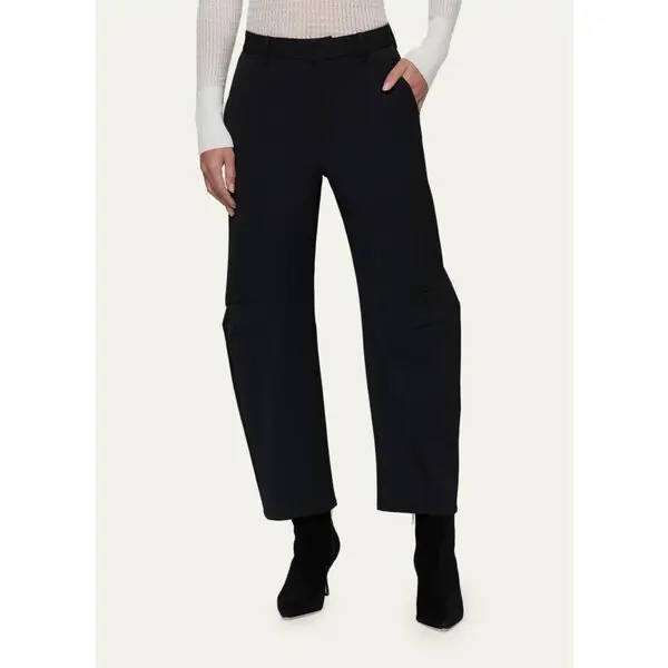 L'Agence Colby Barrel-leg Trousers