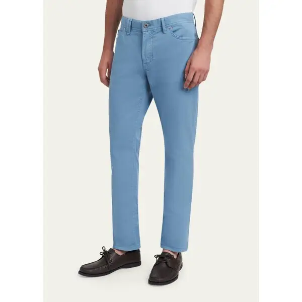 Brioni Cotton Stretch 5-pocket Pants - Nile/nile