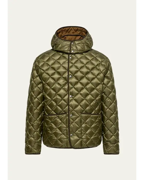 Moncler Venserre Quilted Nylon Down Jacket