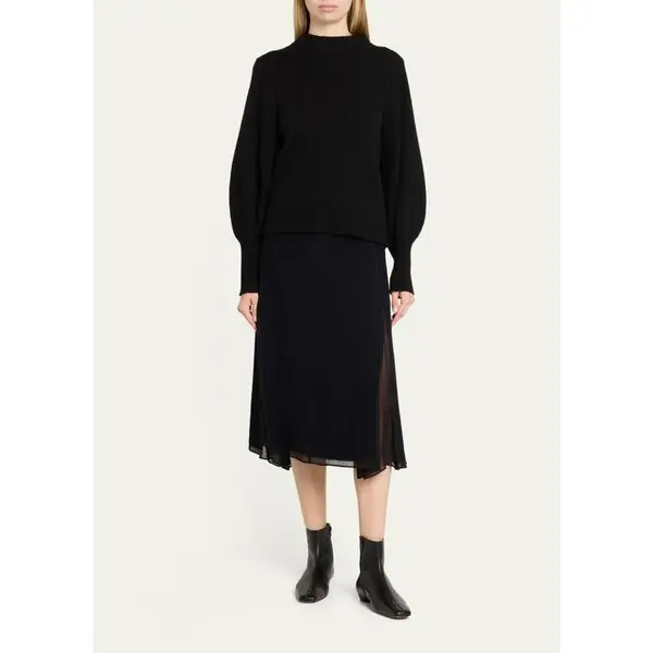 Proenza Schouler Trap Flat Leather Ankle Boots