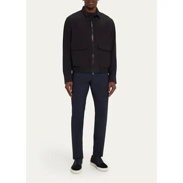 Brioni Sea Island Cotton Crewneck T-shirt - Royal