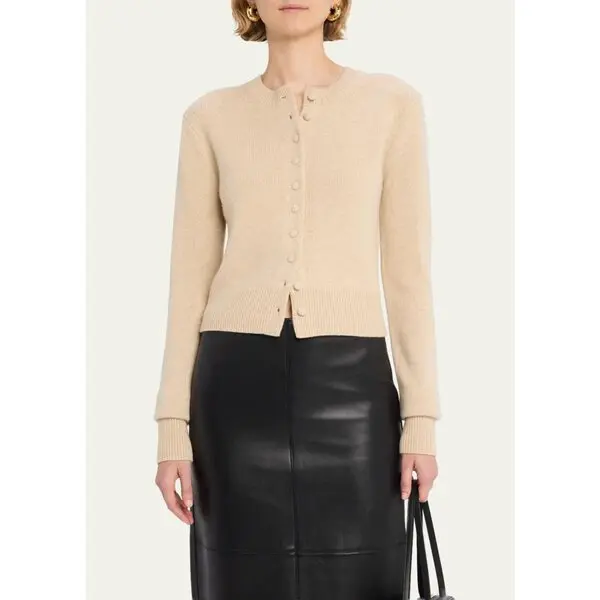 A.L.C. Skyler Cashmere Crewneck Cardigan