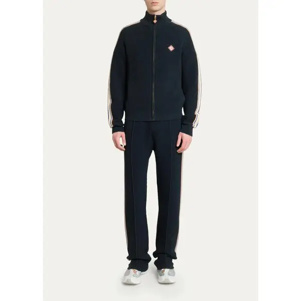 Casablanca Cafe Culture Wool Track Jacket