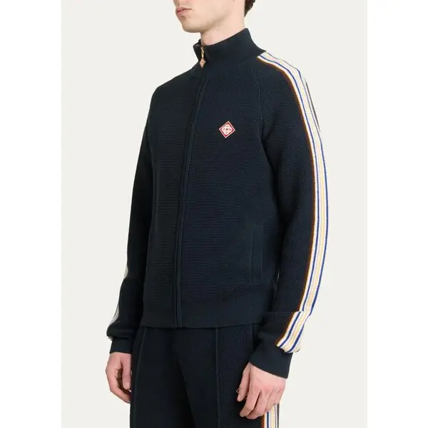 Casablanca Cafe Culture Wool Track Jacket