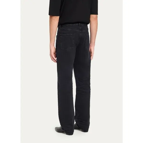 Saint Laurent Relaxed Straight-leg Denim Jeans