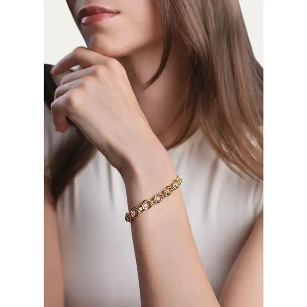 Melissa Kaye 18k Rocky Bracelet With Diamonds