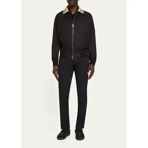 Burberry Glenfields Nylon Check-collar Blouson