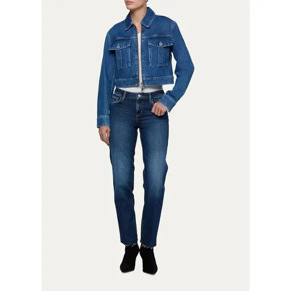 L'Agence Micah Oversized Denim Jacket