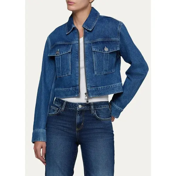 L'Agence Micah Oversized Denim Jacket