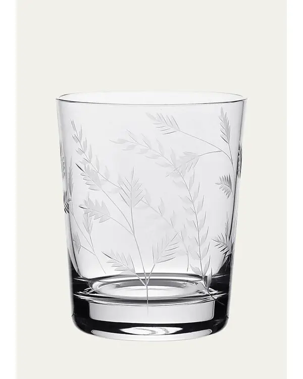 WILLIAM YEOWARD CRYSTAL Daisy B Double Old Fashion Glass