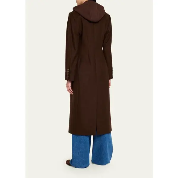 Veronica Beard Elspeth Coat With Hoodie Dickey