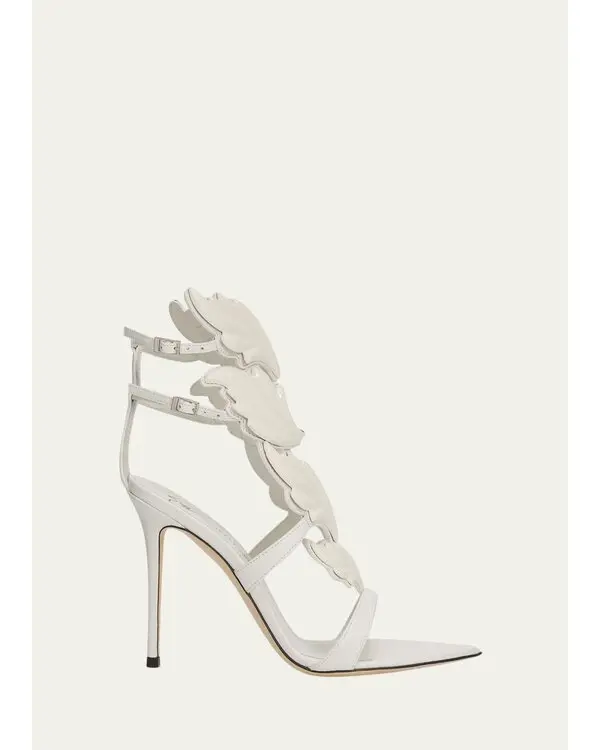 GIUSEPPE ZANOTTI 105mm New Cruel Leather Sandals