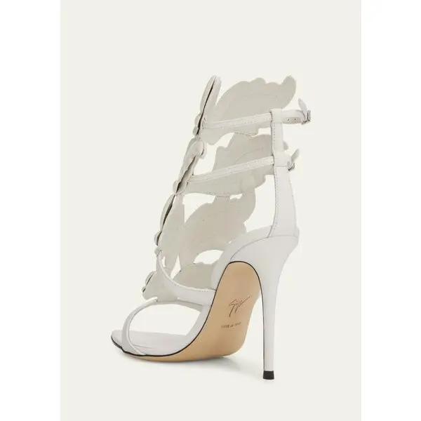 GIUSEPPE ZANOTTI 105mm New Cruel Leather Sandals