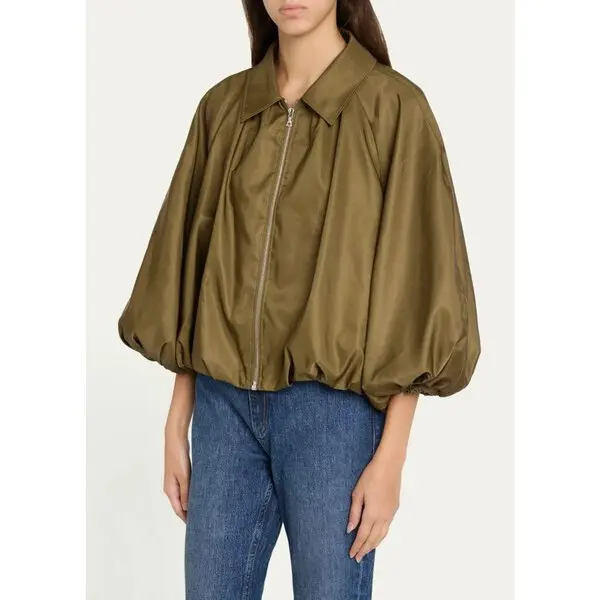 Cinq À Sept Paulina Balloon Bubble-hem Jacket