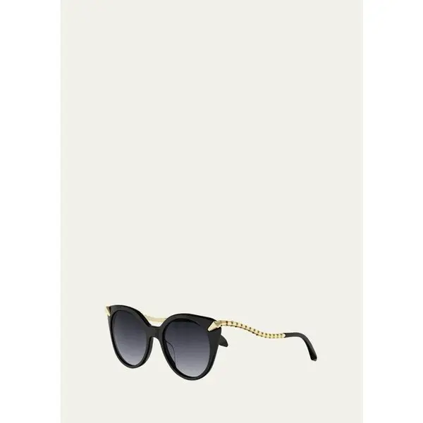 BVLGARI Serpenti Viper 53mm Cat-eye Sunglasses