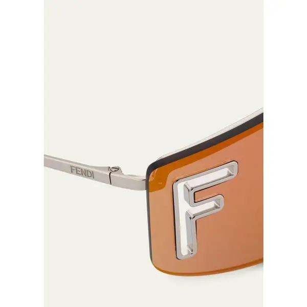 Fendi Sport 141mm Shield Sunglasses