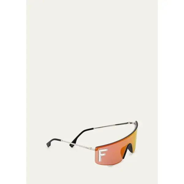 Fendi Sport 141mm Shield Sunglasses