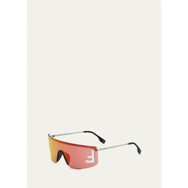 Fendi Sport 141mm Shield Sunglasses