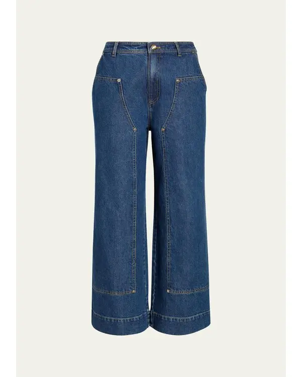 Cinq À Sept Ryker Wide-leg Jeans
