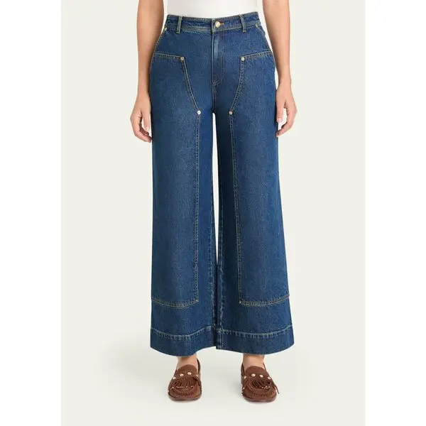 Cinq À Sept Ryker Wide-leg Jeans
