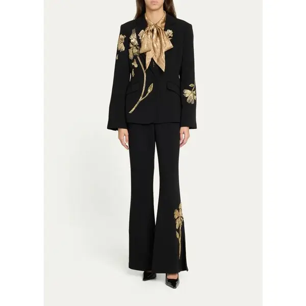 Cinq À Sept Gilded Peony Jax Pants
