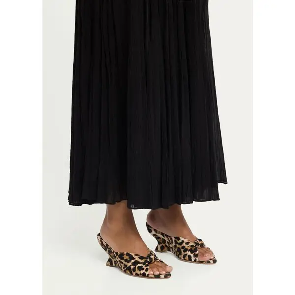 LOEFFLER RANDALL 75mm Marsy Wedge Sandals