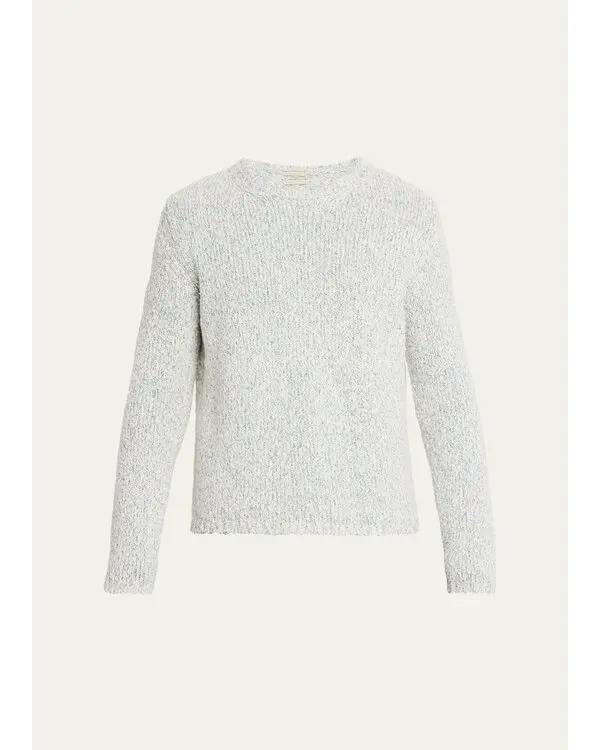 Massimo Alba Nicol Melange Knit Crewneck Sweater