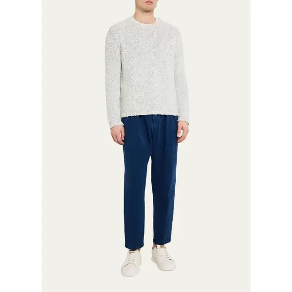 Massimo Alba Nicol Melange Knit Crewneck Sweater