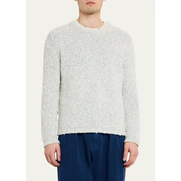 Massimo Alba Nicol Melange Knit Crewneck Sweater