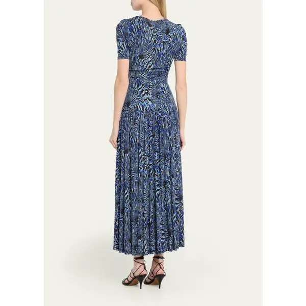 Ulla Johnson Sabine Short-sleeve Jersey Maxi Dress