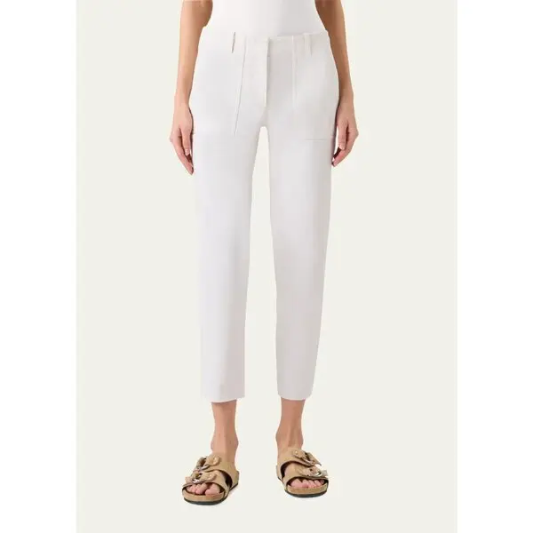 Akris Franco Cargo Cropped Pants