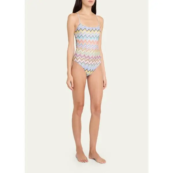 Missoni Zigzag One-piece Swimsuit