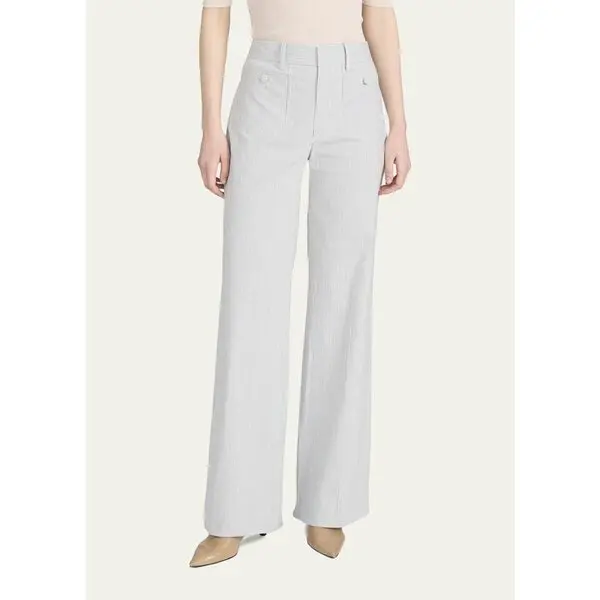 FRAME The Stripe Modernist Pocket Trousers