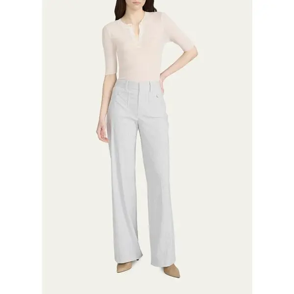 FRAME The Stripe Modernist Pocket Trousers