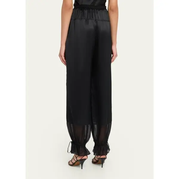 Ulla Johnson Camile Silk Drawstring Pants