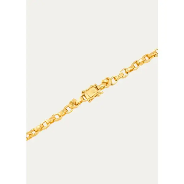 DARIUS 18k Gold Signature Chain Necklace, 17"l