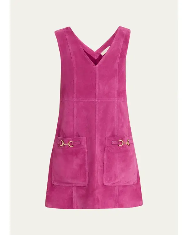 Ulla Johnson Sloane Suede Mini Dress