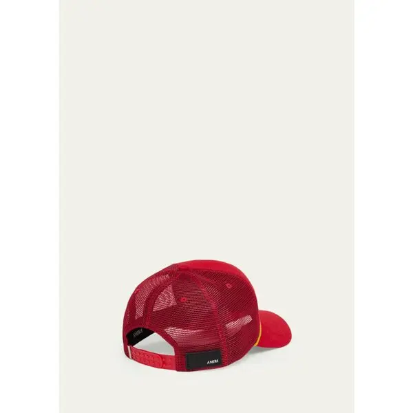 Amiri South Cali Trucker Hat - Ruby