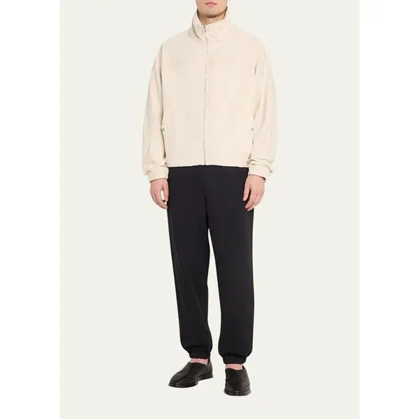 MORDECAI Cotton Drill Stand-collar Blouson Jacket