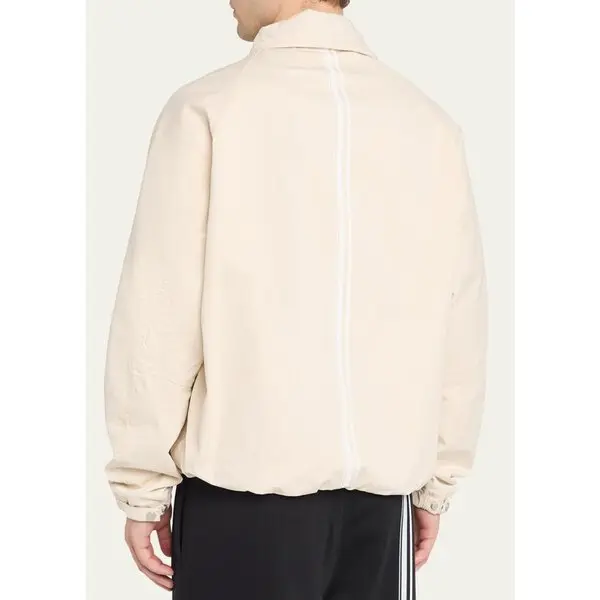 MORDECAI Cotton Drill Stand-collar Blouson Jacket