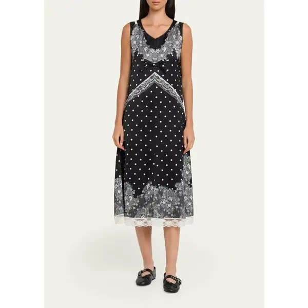 Marc Jacobs Trompe L'oeil Slip Midi Dress