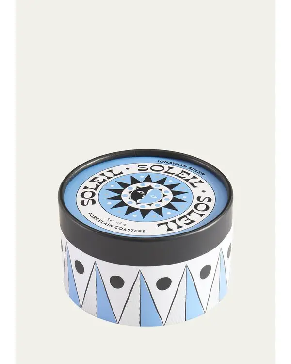 Jonathan Adler Soleil Coasters, Set Of 4
