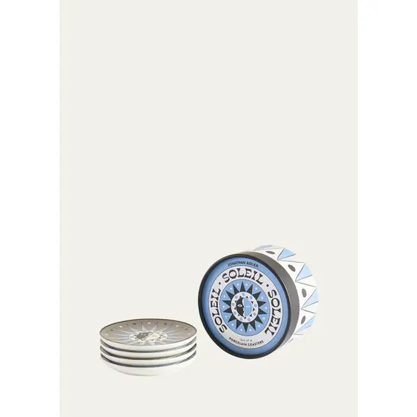 Jonathan Adler Soleil Coasters, Set Of 4