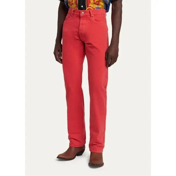 Versace Five-pocket Straight Jeans