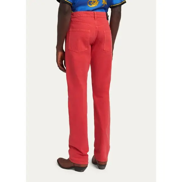 Versace Five-pocket Straight Jeans