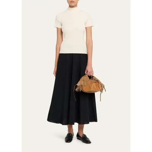 3.1 Phillip Lim Luna Mini Fringe-trim Suede Crossbody Bag