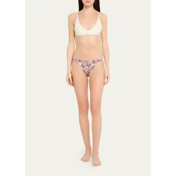 Ulla Johnson Mallorca Bikini Bottoms - Limestone