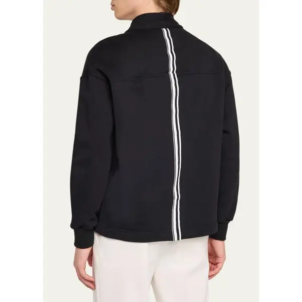 MORDECAI Cotton Fleece Cardigan