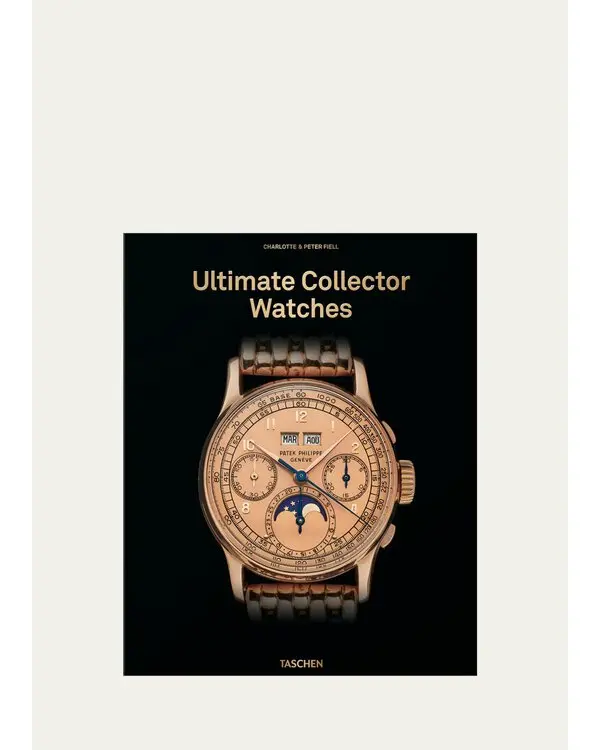 TASCHEN Ultimate Collector Watches" Book Charlotte And Peter Fiell - Black