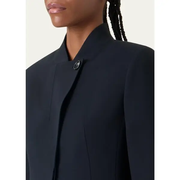 Akris Kay Wool Double-face Short Jacket